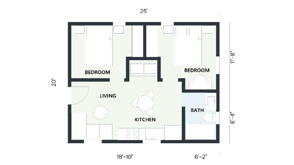 Explore Versatile ADU Floor Plans | Studio Options Available