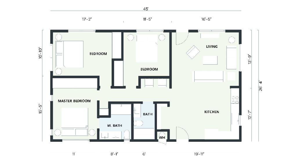 Explore Versatile ADU Floor Plans | Studio Options Available