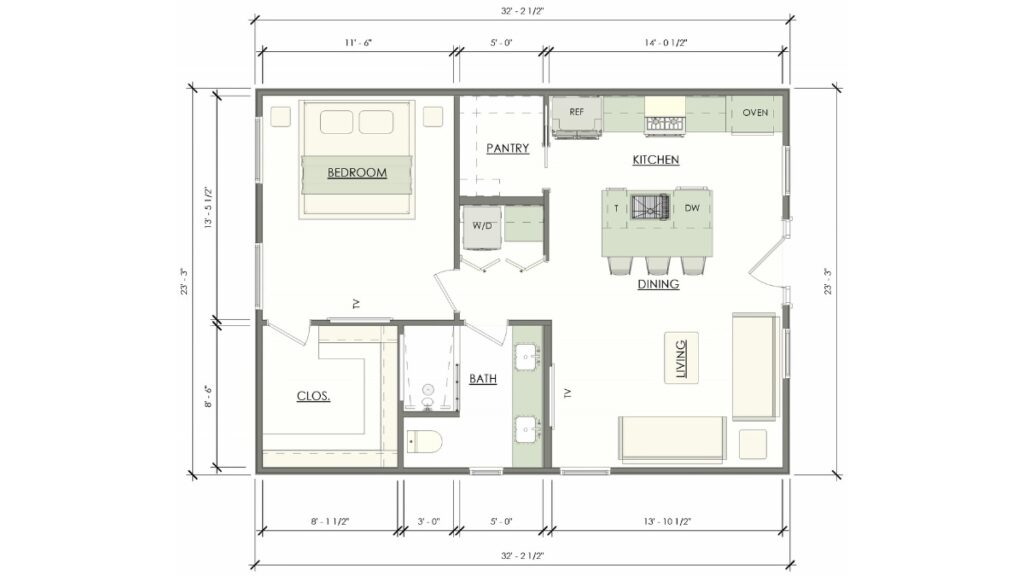 500 Sq Ft ADU Floor Plans | Smart, Stylish, High-ROI Designs